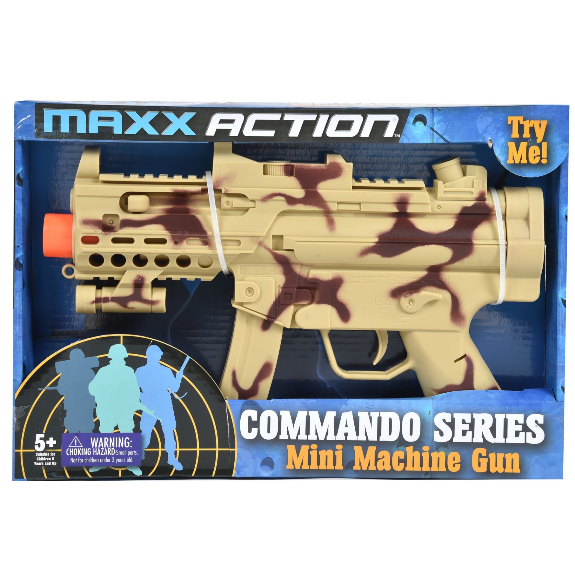 SunnyDays | MAXX ACTION COMMANDO SERIES MINI MACHINE GUN