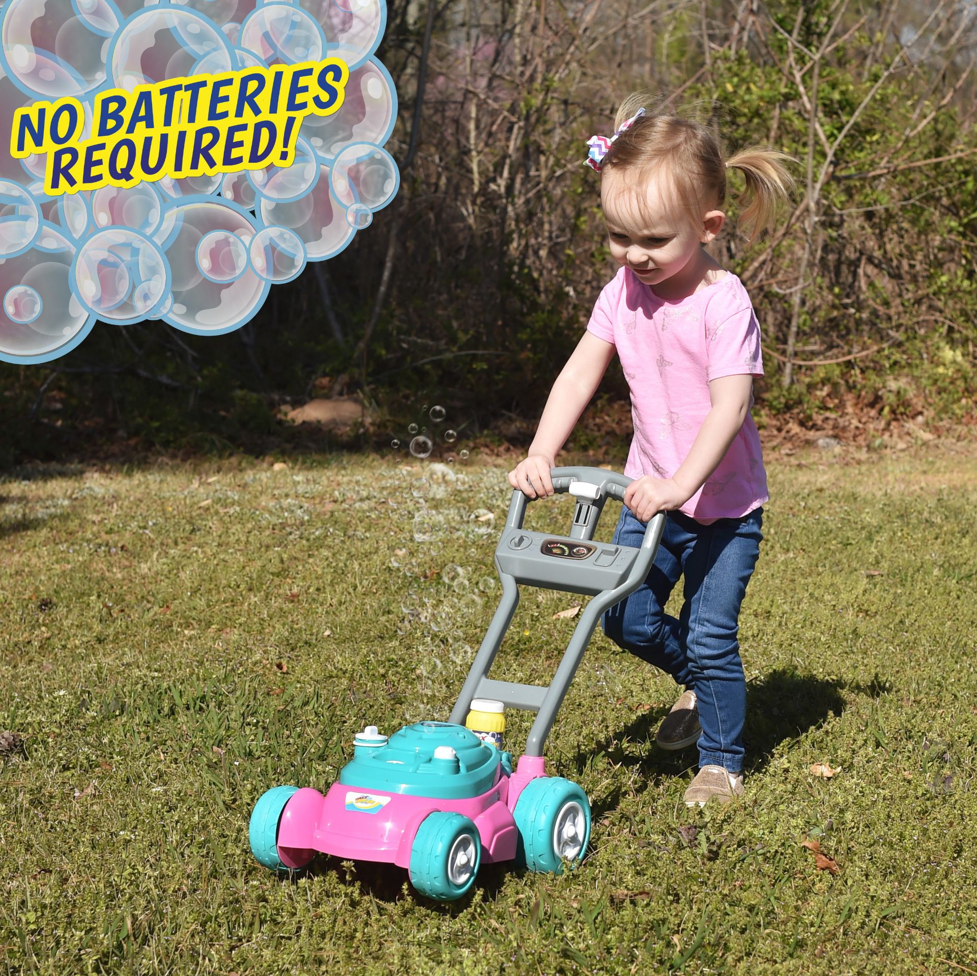 SunnyDays | MAXX BUBBLES BUBBLE N GO MOWER PINK