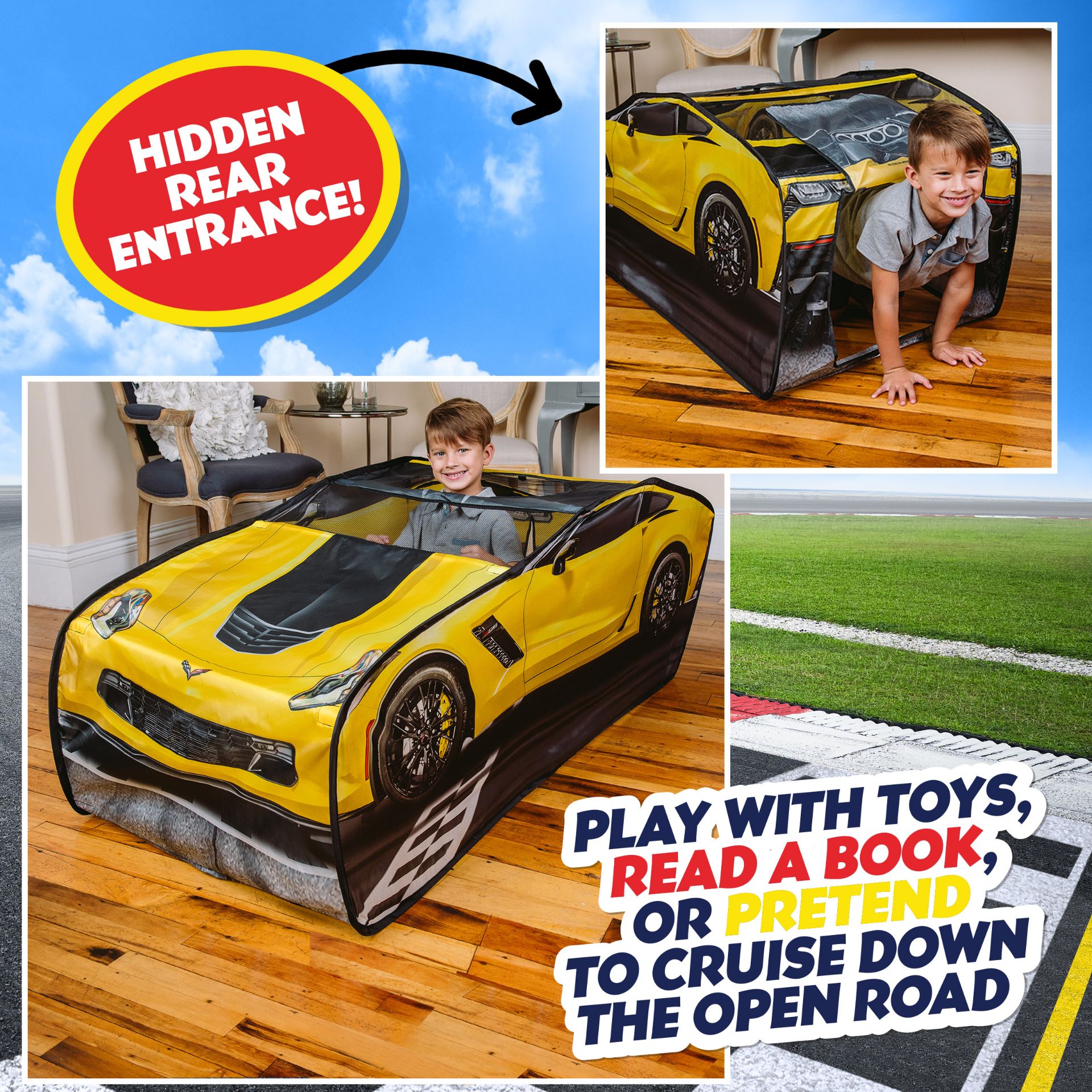 SunnyDays | CHEVY CORVETTE POPTOPIA TENT