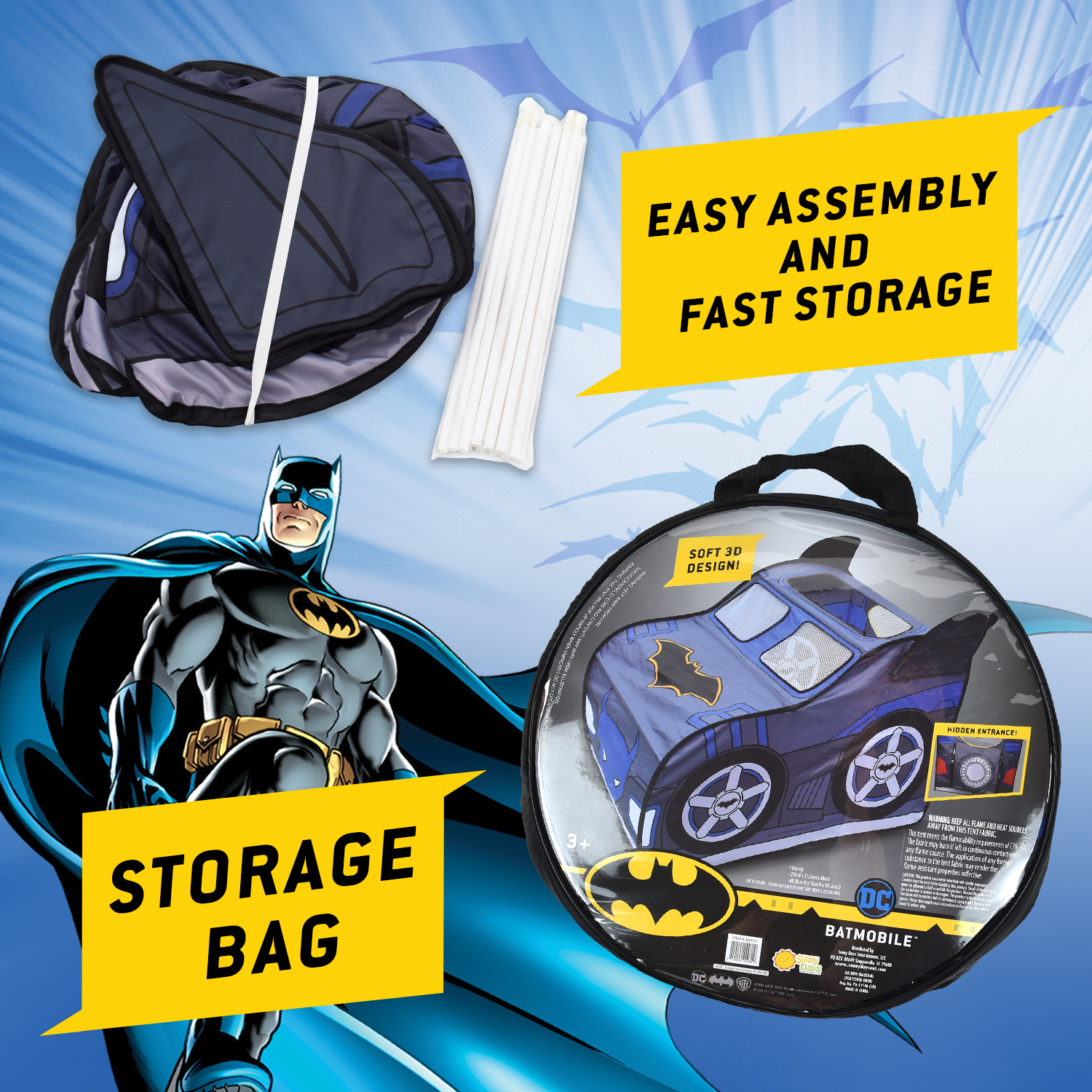 |BATMOBILE POPTOPIA TENT