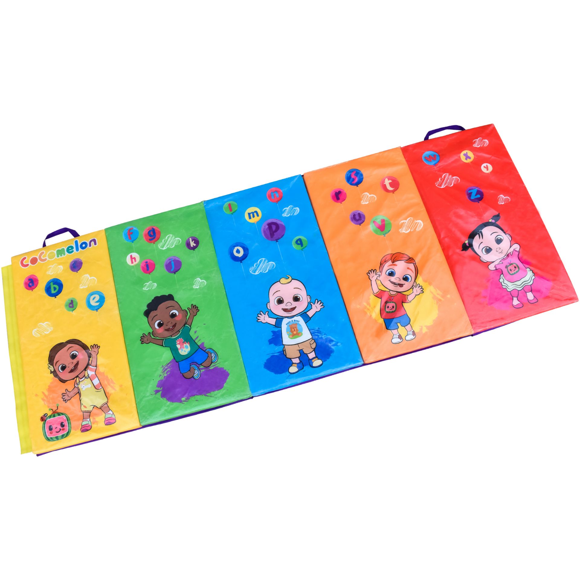 |COCOMELON TUMBLING PLAY MAT WITH ABC'S AND 1,2,3'S