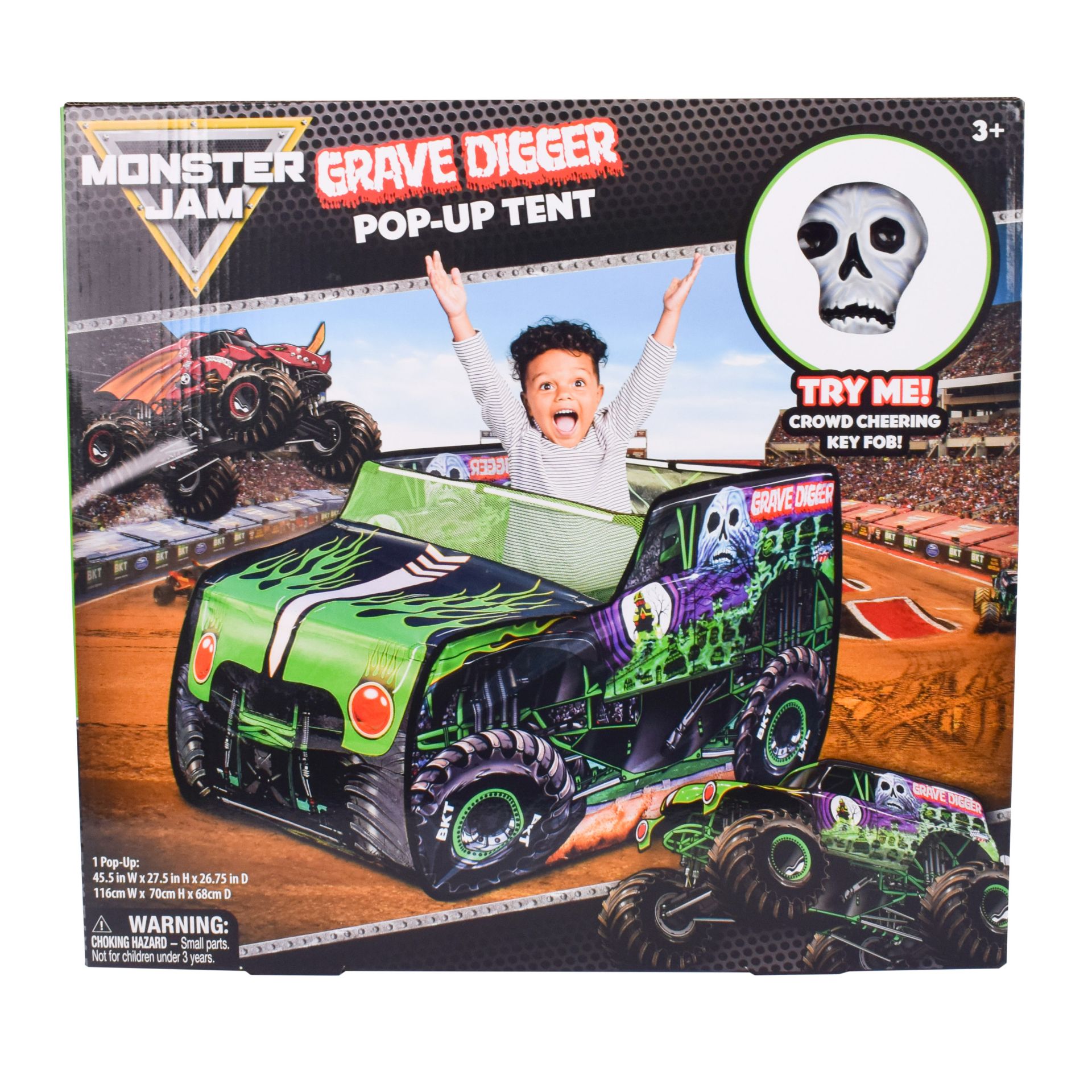 |MONSTER JAM GRAVE DIGGER POP UP TENT